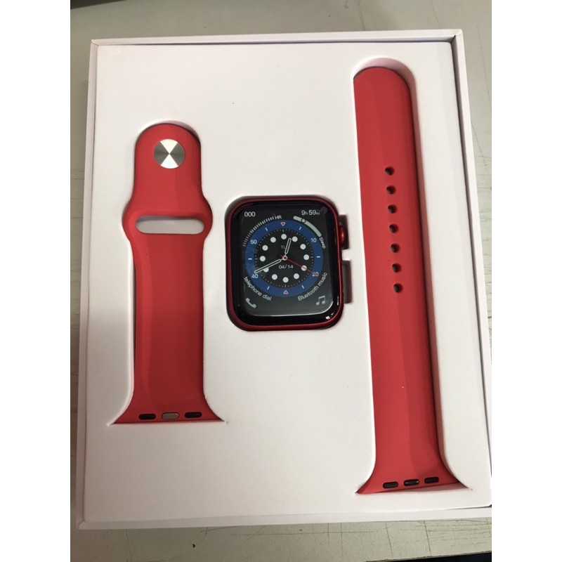 smartwatch รุ่น W56 ขนาด 44M สีแดง ของใหม่ ของแท้ ยังไม่ผ่านการใช้งาน ...