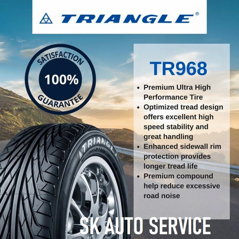 TRIANGLE ยางรถยนต์ 26535R18 (ล้อขอบ18) รุ่น TR968 2 เส้น (ใหม่กริ๊ปปี2021) - skautoservice ...