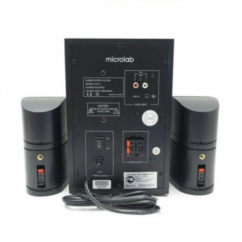 ลำโพง (2.1 )Microlab X2 (ริมแดง) - l22ljb6y9u - ThaiPick