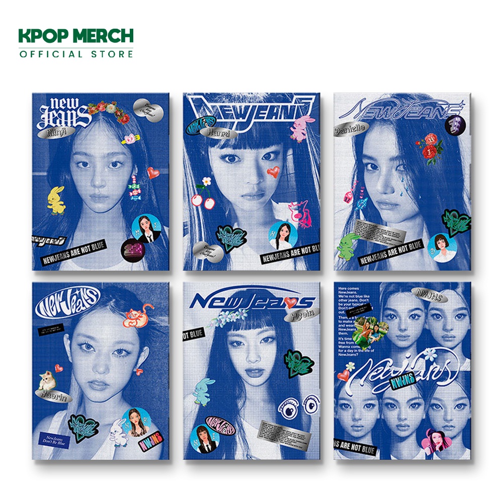 Bluebook version NewJeans - 1st EP New Jeans - kpopmerch.th - ThaiPick