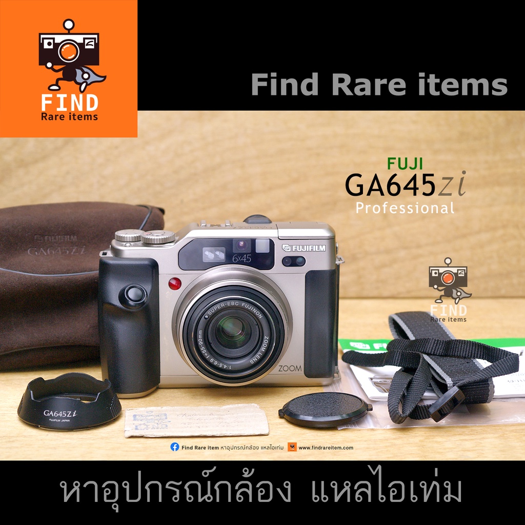 FUJI GA645Zi กล้องฟิล์มมีเดียมฟอร์แมท 645 Medium Format กล้องฟิล์มออโต้ ...