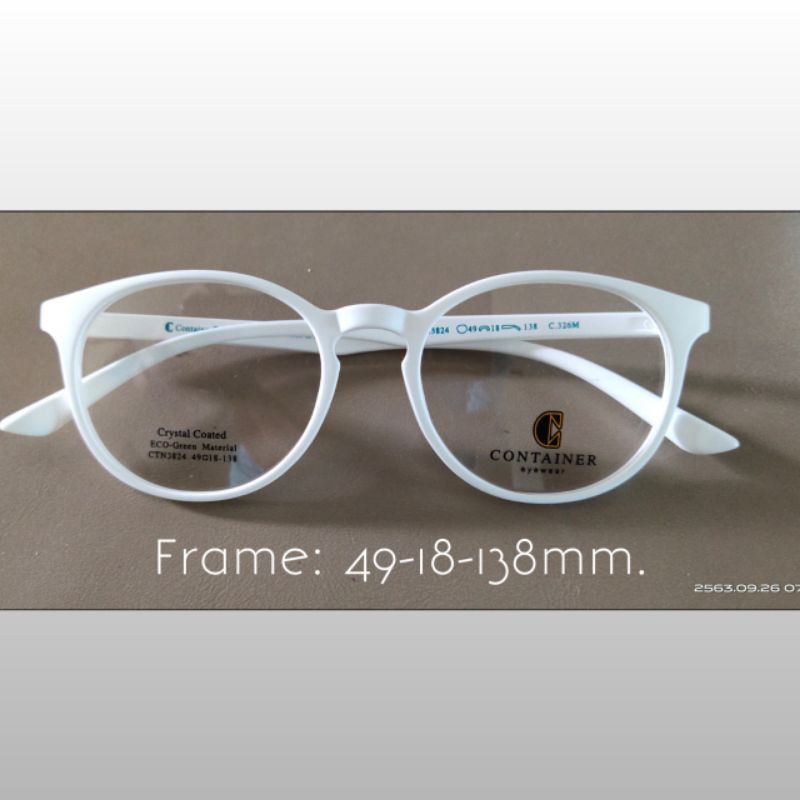 Container CTN3824 กรอบแว่นตา TR90 กรอบแว่นสายตา สำหรับ แว่นสายตาสั้น แว่นสายตายาว - key_16 ...