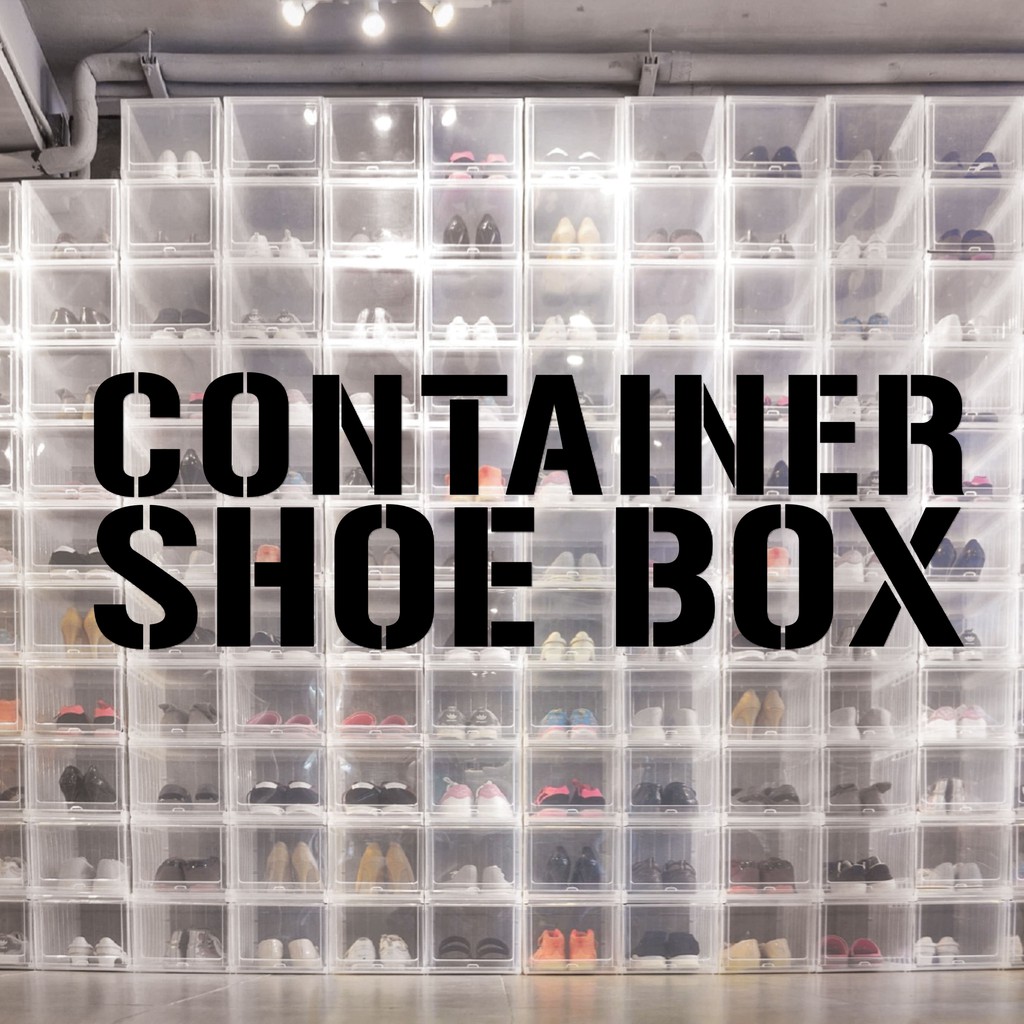 พิเศษ ซื้อ10แถม2 Idee 12 PCS Container Shoe Box กล่องใส่รองเท้าแบบใส ...