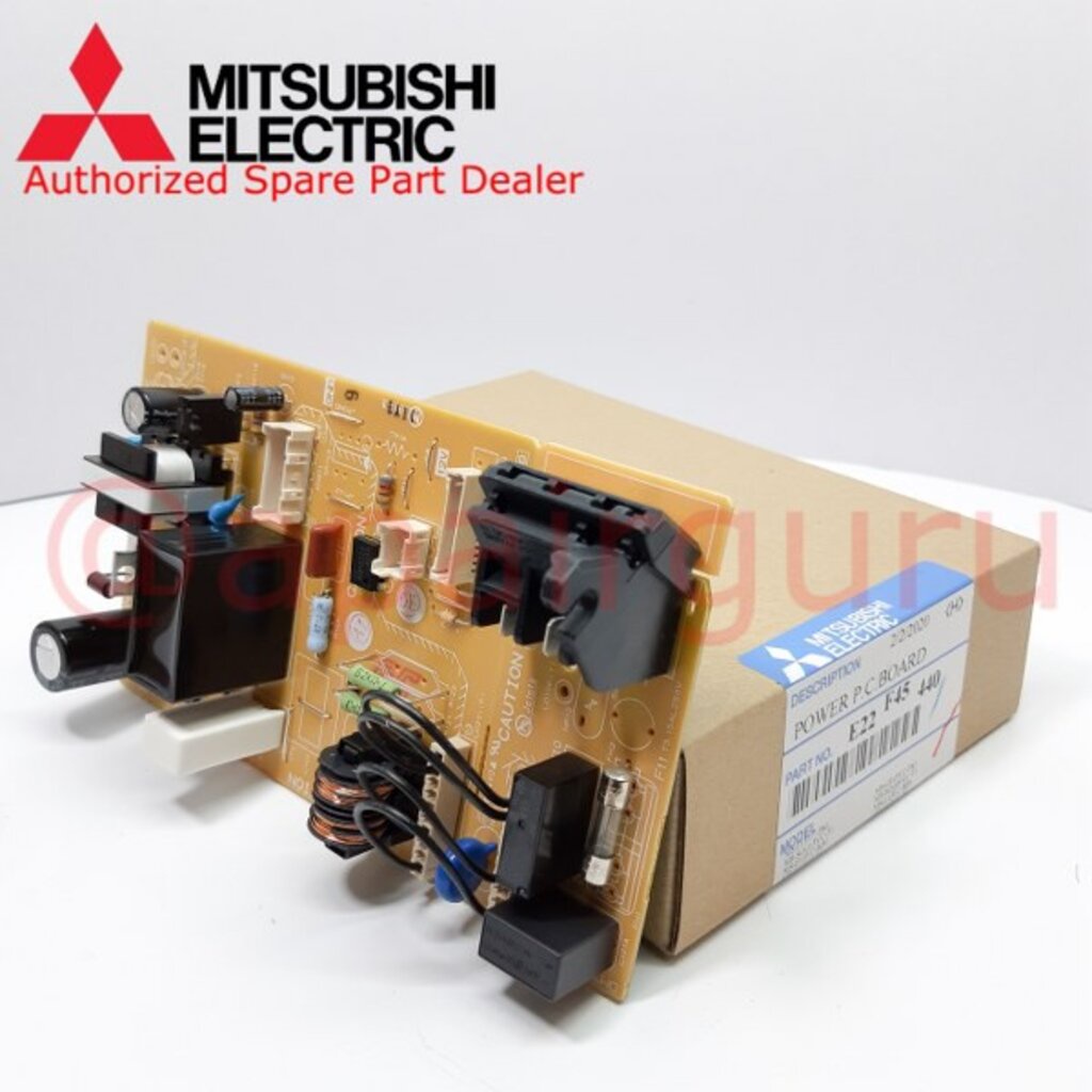 Mitsubishi รหัส E22F45440 (E12C67440) POWER P.C.BOARD แผงบอร์ดแอร์ เมน ...