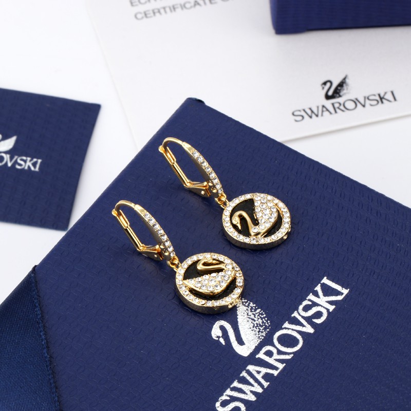 ต่างหู LEATHER SWAN รักต่างหูหงส์สำหรับแฟน5374918สวารอฟส - swarosky.th ...