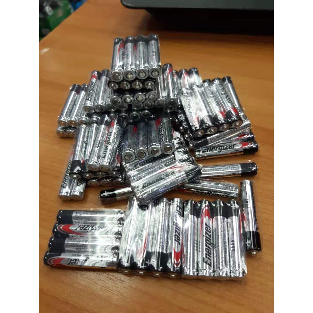 ถ่าน 4A AAAA Energizer E96 - Alkaline Batteries 1.5V (4ก้อน) | Shopee ...