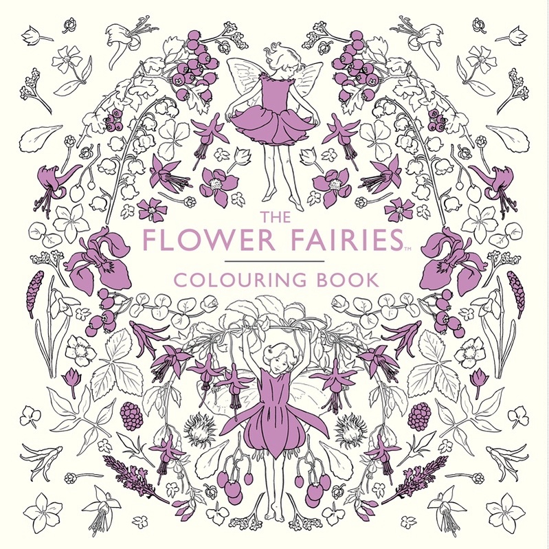 สมุดภาพระบายสี The Flower Fairies Coloring Book By Cicely Mary Barker ...