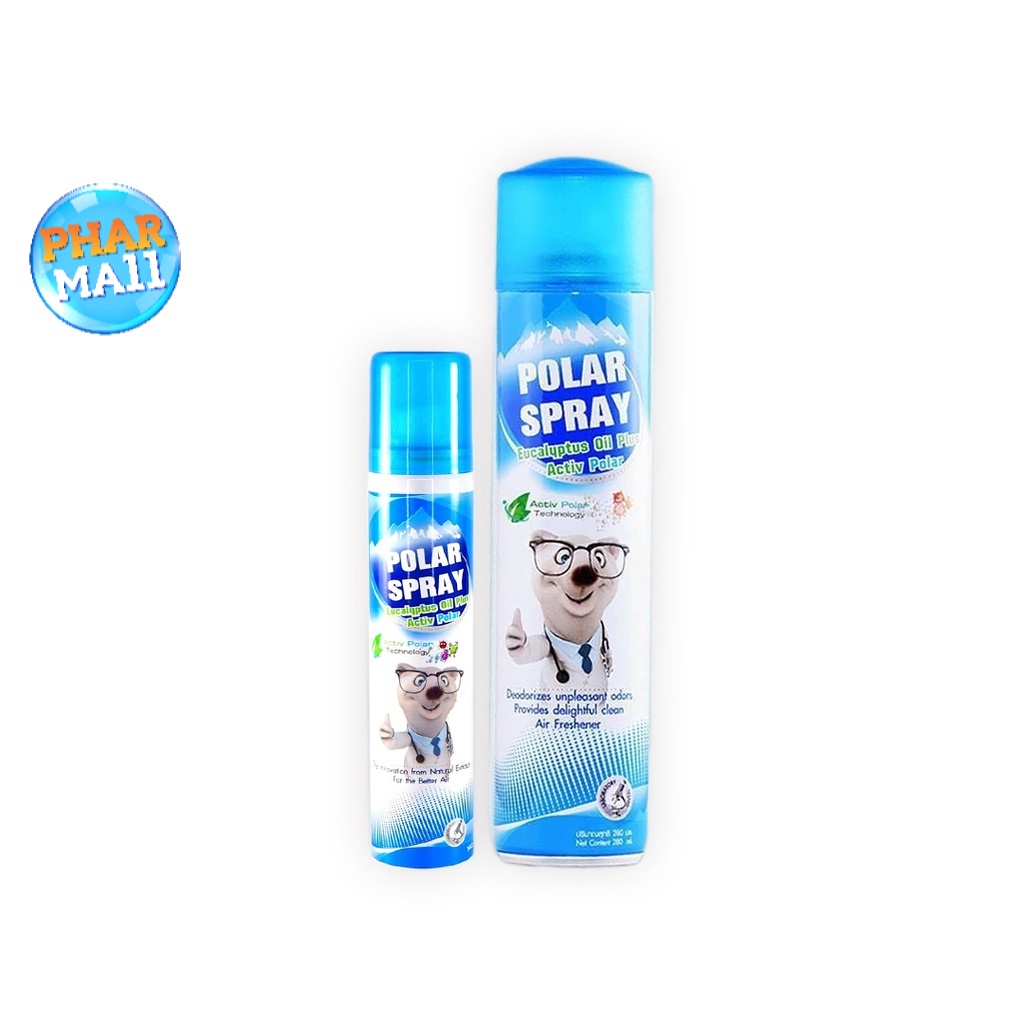 Polar Spray สเปย์ยูคาลิปตัส 80 ml 280 ml | Shopee Thailand