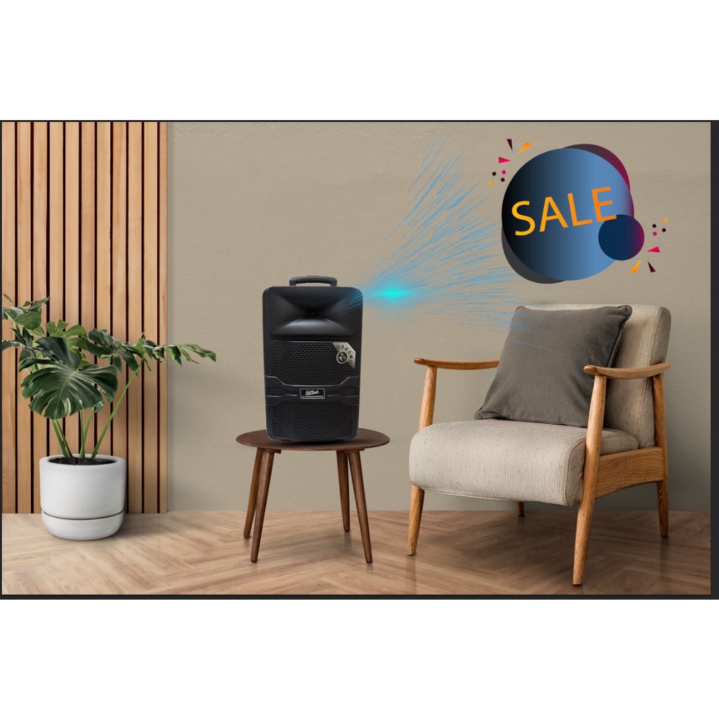 ลำโพงบลูทูธล้อลาก ลำโพงขนาด 12 นิ้ว ยี่ห้อ HOTROCK รุ่น D508 เสียงดี มี ...