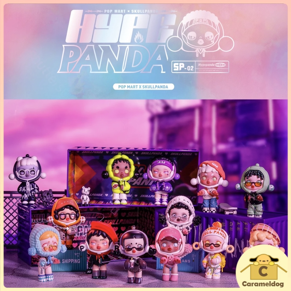 พร้อมส่ง Dancer POP MART X SKULLPANDA Hype Panda Series Blind Box Toys ...