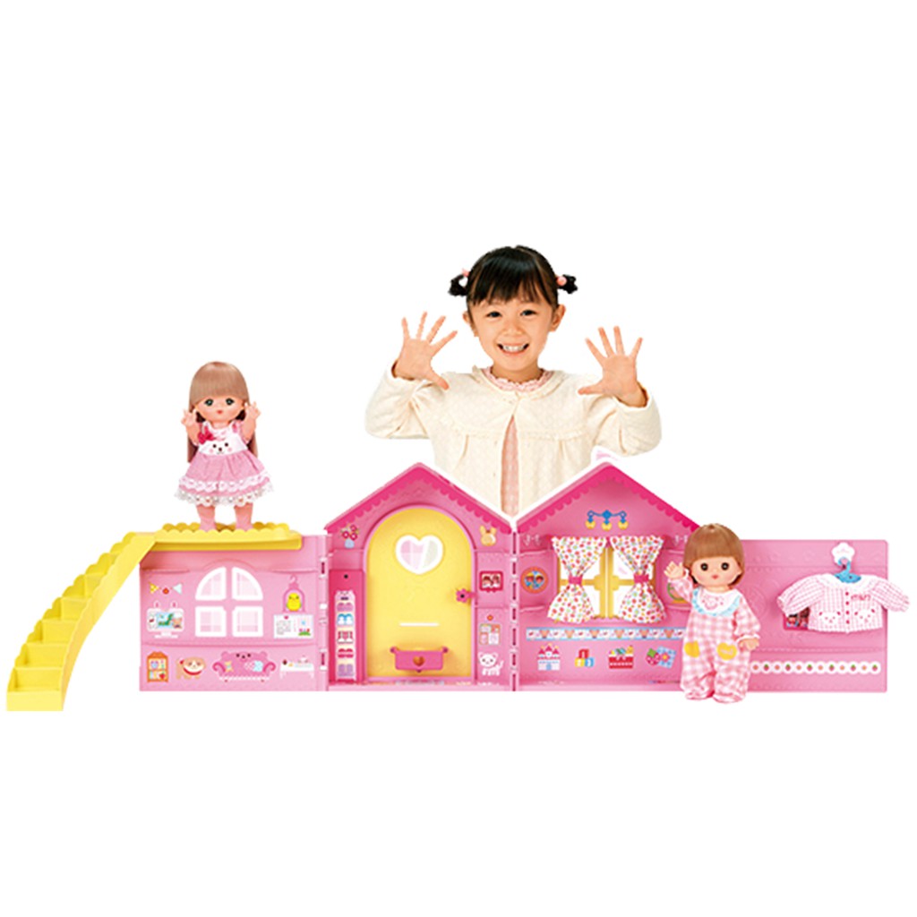 เมลจัง MELL CHAN บ้านเมลจัง (รุ่นใหม่) มีเสียง พับเก็บได้ New Doll ...