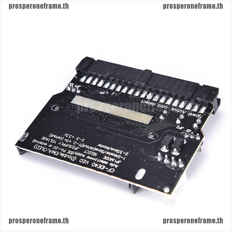 prosperxcod compact flash cf to 3 . 5 female 40 pin ide อะแดปเตอร์แปลงสายเคเบิ้ลขนาดกะทัดรัด ...