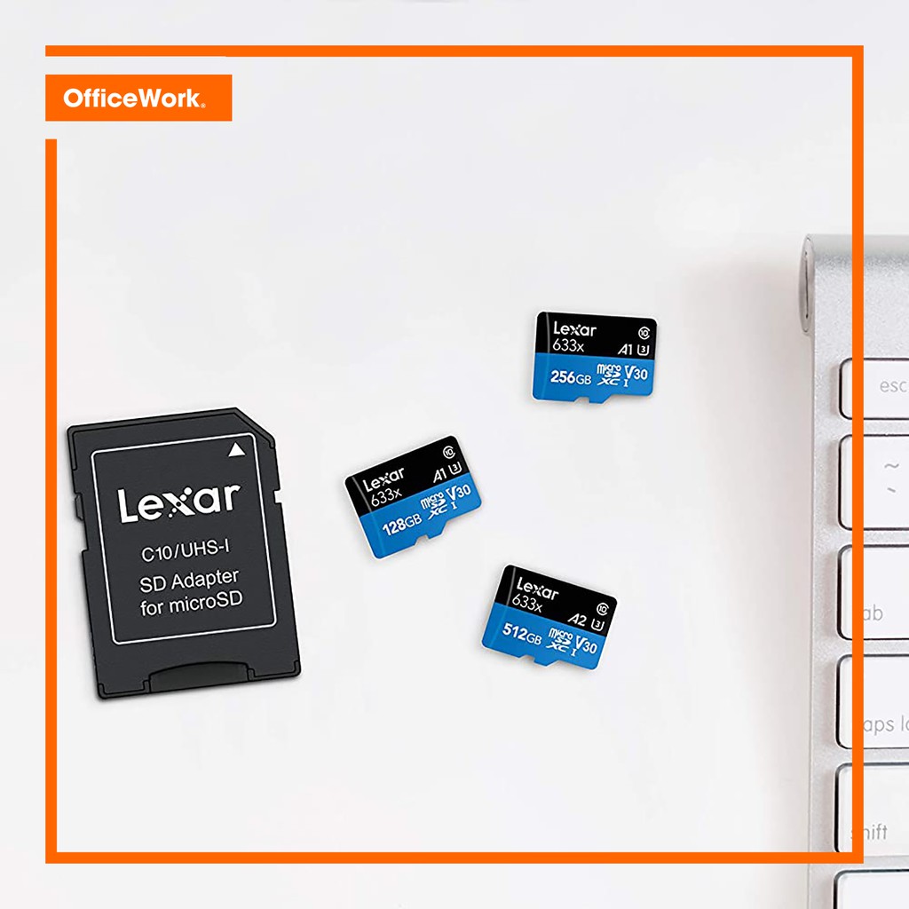 Lexar 633X Class 10 High-Performance UHS-I Memory Cards with SD Adapter ...