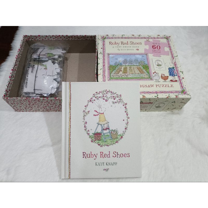 Jigsaw puzzle and book Ruby Red Shoes นิทานจิ๊กซอว์ 60 ชิ้น - bbforkids - ThaiPick
