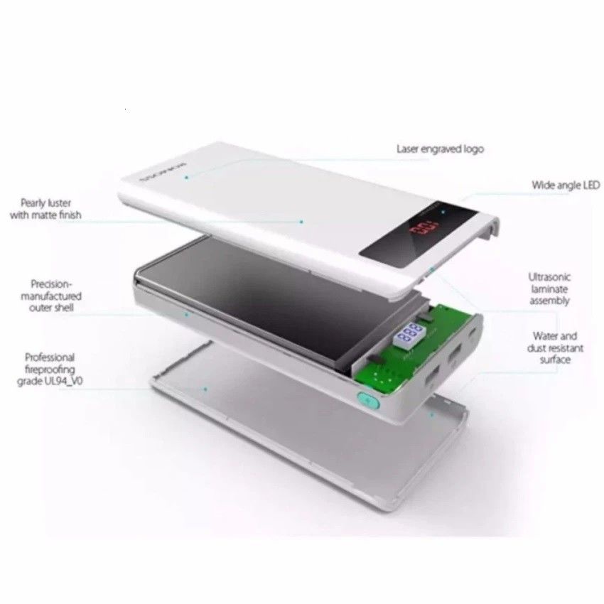 OriginalRomoss Sense 6P 20000mAh Power Bank And FREE rope skipping ...