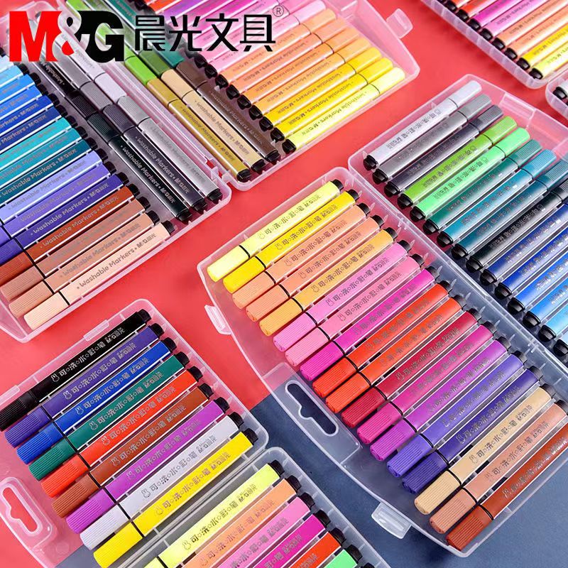 Chenguang Watercolor Pen Washable Kindergarten Children 24 Colors ...