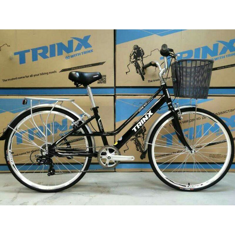 TRINX CUTE 3.0(ส่งฟรีผ่อน0) จักรยานแม่บ้าน ล้อ 26 เกียร์ SHIMANO 7SP ...