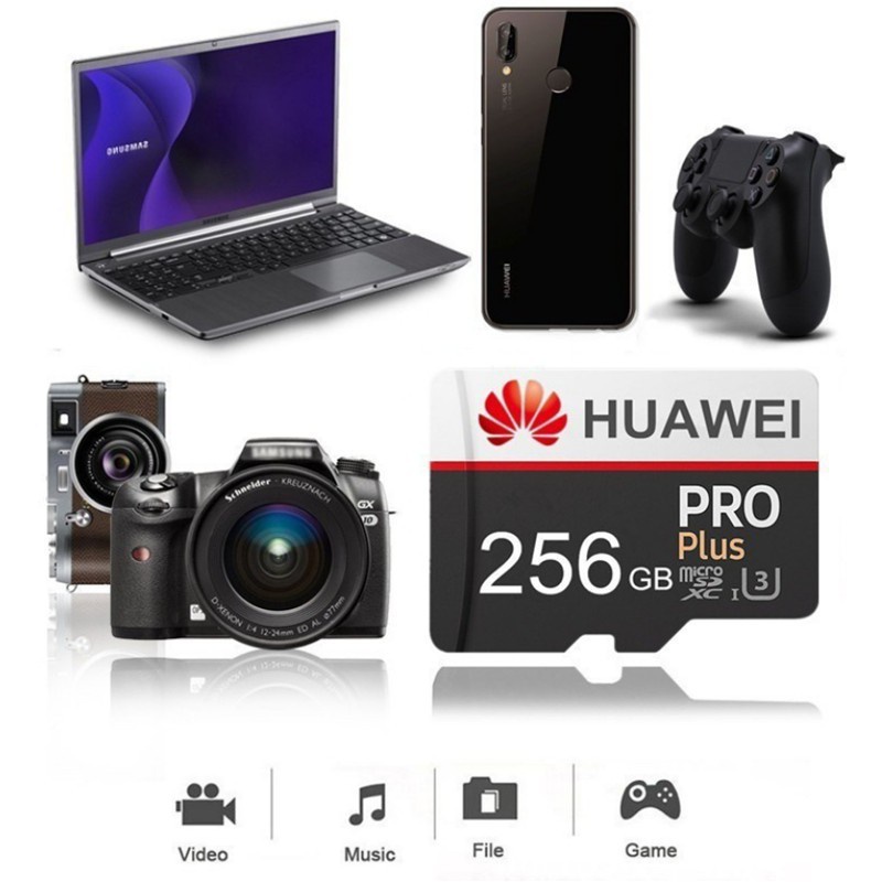 100 Original HUAWEI High Speed Original Micro SD Card 10 TF Card 512GB ...