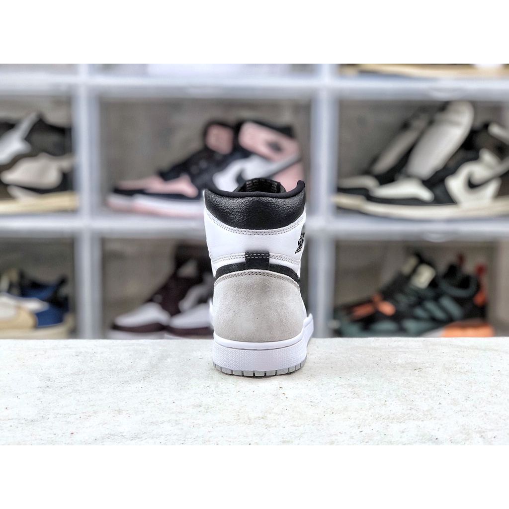 Air Jordan 1 High OG Stage Haze aj1 หลอดสีเทา สีดํา - tt044.th - ThaiPick