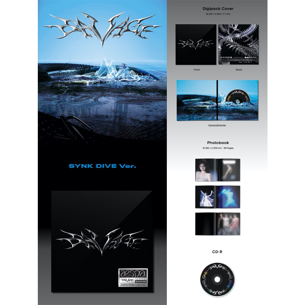 aespa - 1st mini album Savage - kpopmerch.th - ThaiPick