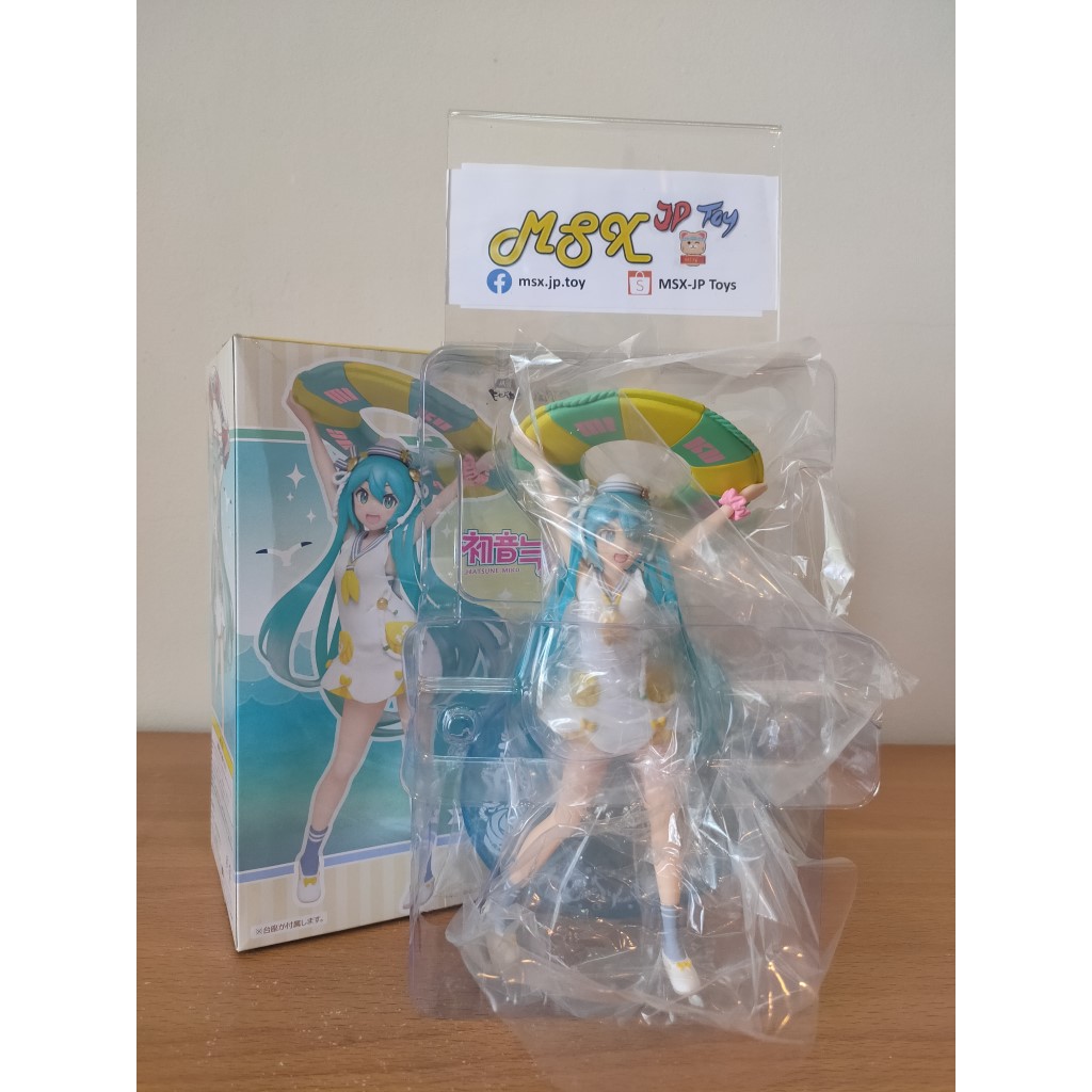 Vocaloid Hatsune Miku Figure - Miku Natsufuku ver.(Yellow) | Shopee ...