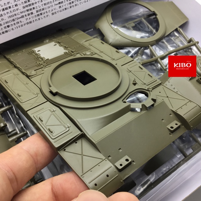 โมเดลรถถังประกอบ Tamiya m41 Walker bulldogs สเกล 135 - kibomoderu ...