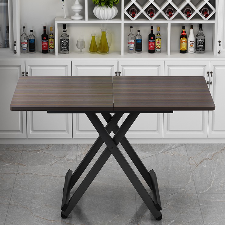 Goods in stock The Folding Table For Home Use Foldable Simple Dining ...