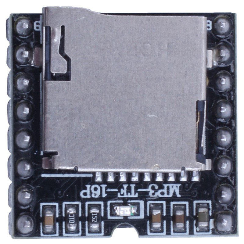 3pcs Mini MP3 Player Module DFPlayer MP3-TF-16P Support MP3WAVWMA TF ...
