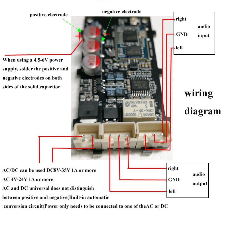 Qcc5125 อะแดปเตอร์รับสัญญาณบลูทูธ 5.1 APTX-HD DSP PCM5102A DAC 32Bit ...