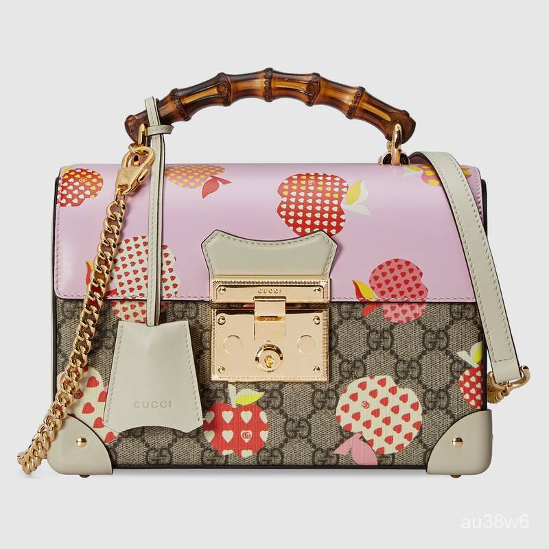 Gucci new Padlock series heart apple pattern small handbag | Shopee ...
