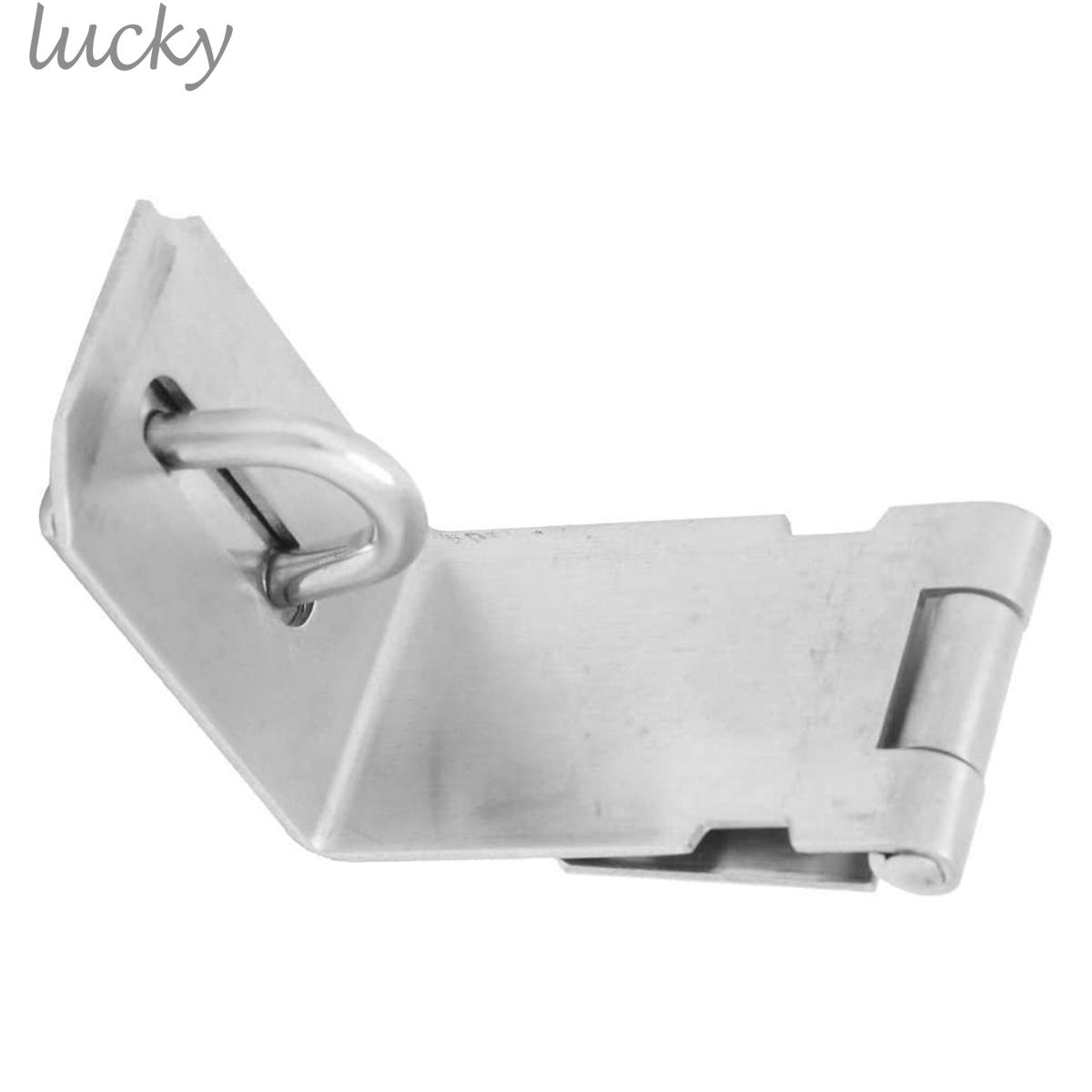 Door Padlock Plate Latch Rustproof Unfading Firm 201 Stainless-steel ...