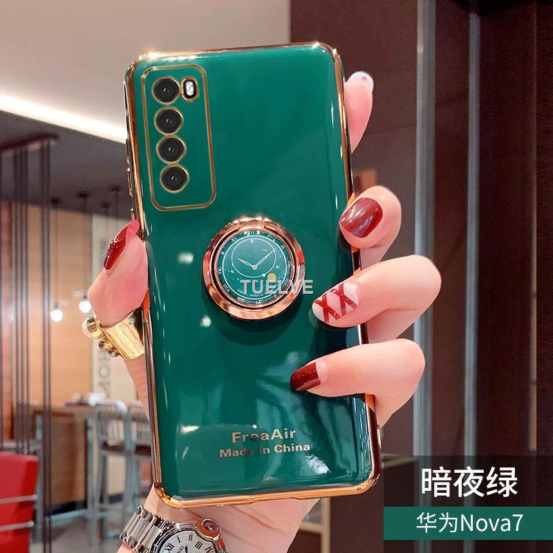 ตัวยึดเคสโทรศัพท์มือถือ Huawei nova7 nova7pro ฝาครอบป้องกัน 5G anti-drop nove7se กล้องรวมทุก ...