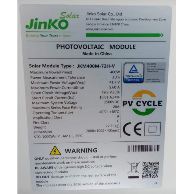 Jinko ถูกที่สุด พร้อมโปรโมชั่น ก.ค. 2022|BigGoเช็คราคาง่ายๆ