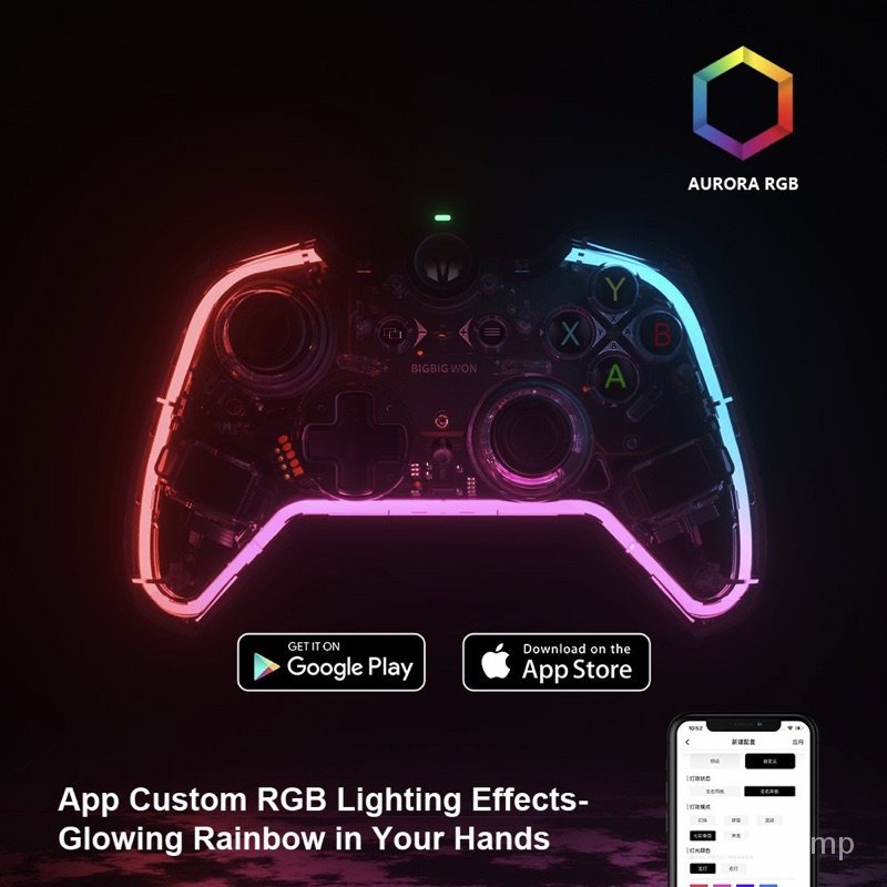TFt6 Game ControllerBig Big Won C1 PS4PS5SwitchWindow10 RGB LED ...