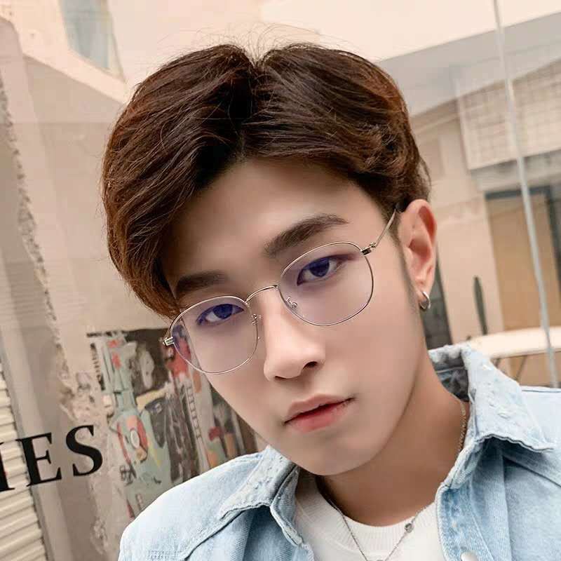 Fei Qiming สไตล์เดียวกันสีดำกรอบแว่นตาผู้ชายสายตาสั้นเบาเป็นพิเศษที่จะ ...