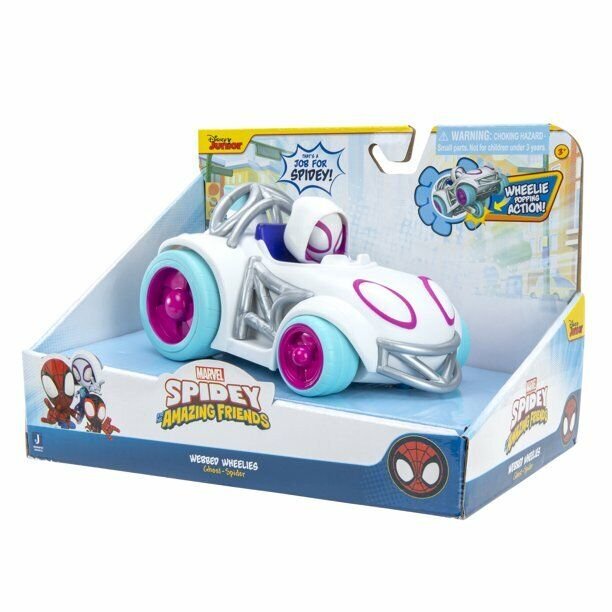 Spidey and his Amazing Friends Webbed Wheelie Vehicle - Ghost-Spider ...