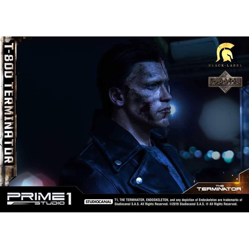 Prime1Studio HDMMBLT1-02DX: T-800 Terminator 1:2 Scale (The Terminator ...