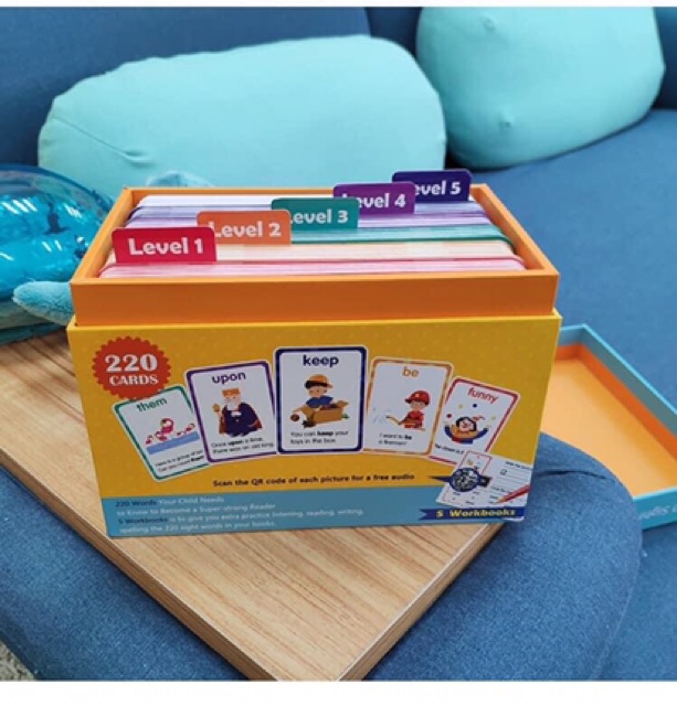 220 Sight Words Box Set - louktarn17 - ThaiPick