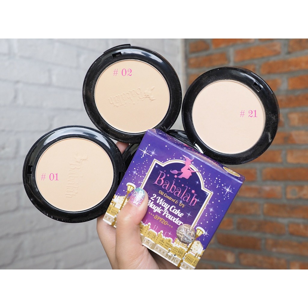 Babalah แป้งบาบาร่า สูตร 2 Babalah Magic Powder Oil Control Babalah 2 ...