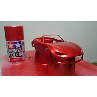 สีสเปรย์ทามิย่า Tamiya TS-18 metallic red 100ml แดงเมทัลลิก | Shopee ...
