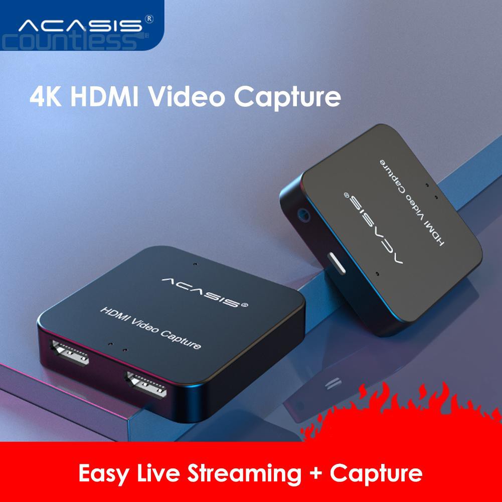HDMI to Type C Video Capture Card Live Streaming 4K 1080P Recorder ...