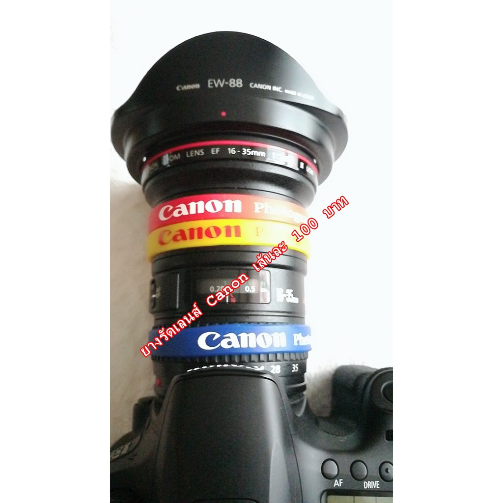 ยางริสแบนด์ nikon Canon ยางรัดเลนส์แต่งกล้อง - wutniddd - ThaiPick