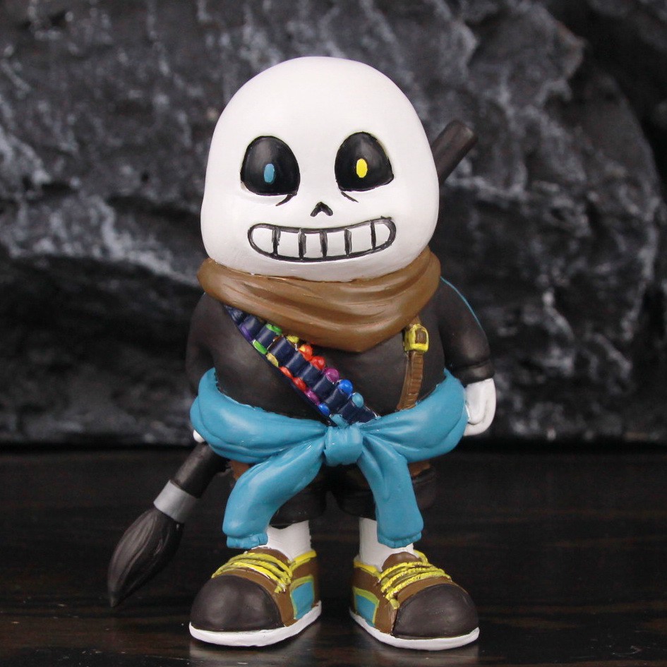 Undertale 13cm Figure Figurine Ink Sans Boss Toys Model Doll Handmade ...