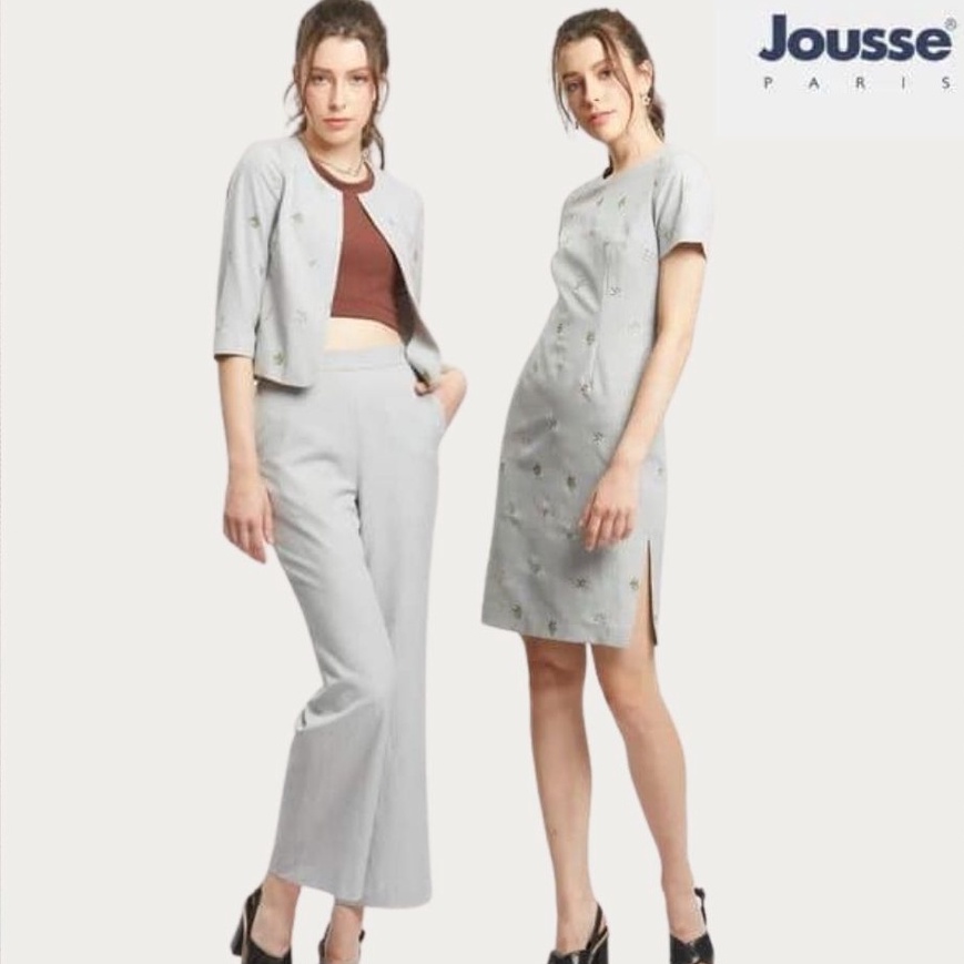 Jousse (จูส) collection ใหม่ล่าสุด เสื้อ กางเกง เดรสผู้หญิง สีเทา ลาย ...