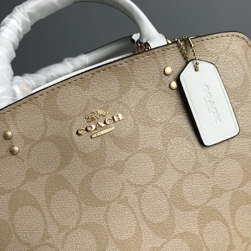 พร้อมส่ง แท้ ????????100% New Coach ถังใหญ่ รุ่นใหม่ LILLIE CARRYALL IN ...