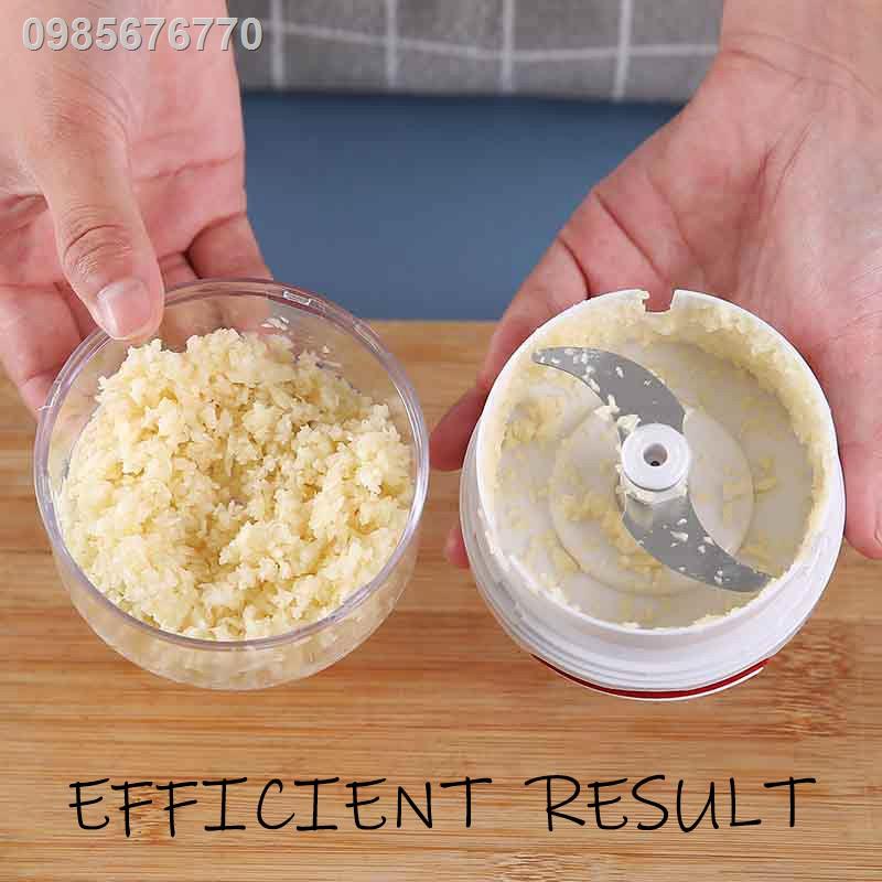 ♤MANUAL MINI FOOD CHOPPER HAND PULL BLENDER STRING SPEEDY PROCESSOR ...