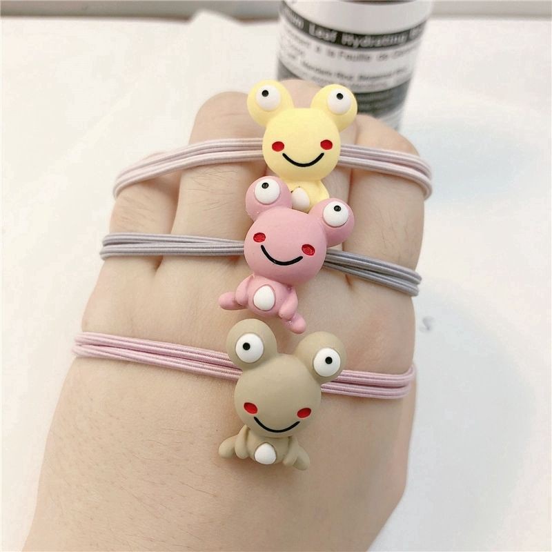 ยางรัดผมสไตล์เกาหลี กบน้อย - ploypirin_ploy - ThaiPick