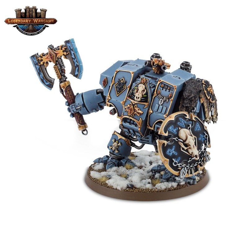 [200Bพร้อมส่ง]Warhammer 40K: SPACE WOLVES VENERABLE DREADNOUGHT โมเดล ...