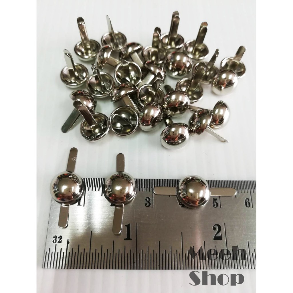 ปลีกส่ง หมุด 10 มิล ทรงกลม หมุดรองก้นกระเป๋า หมุดตกแต่งชุดคอสเพลย์ หมุด ...