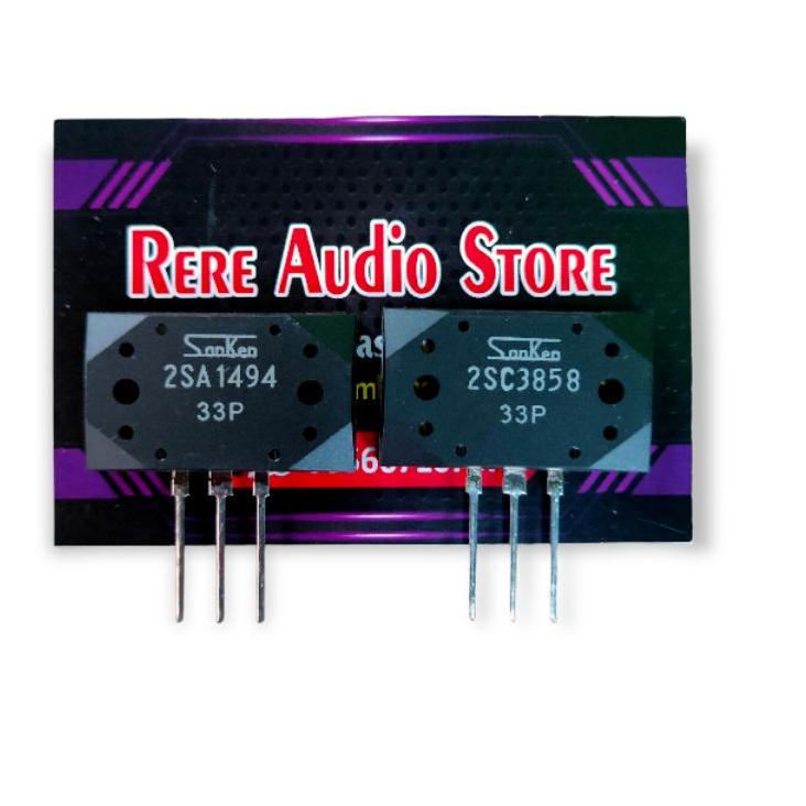 ทรานซิสเตอร์ SANKEN Super 2SA 1494 And 2SC 3858 2SA1494 2SC3858 ล็อต ...